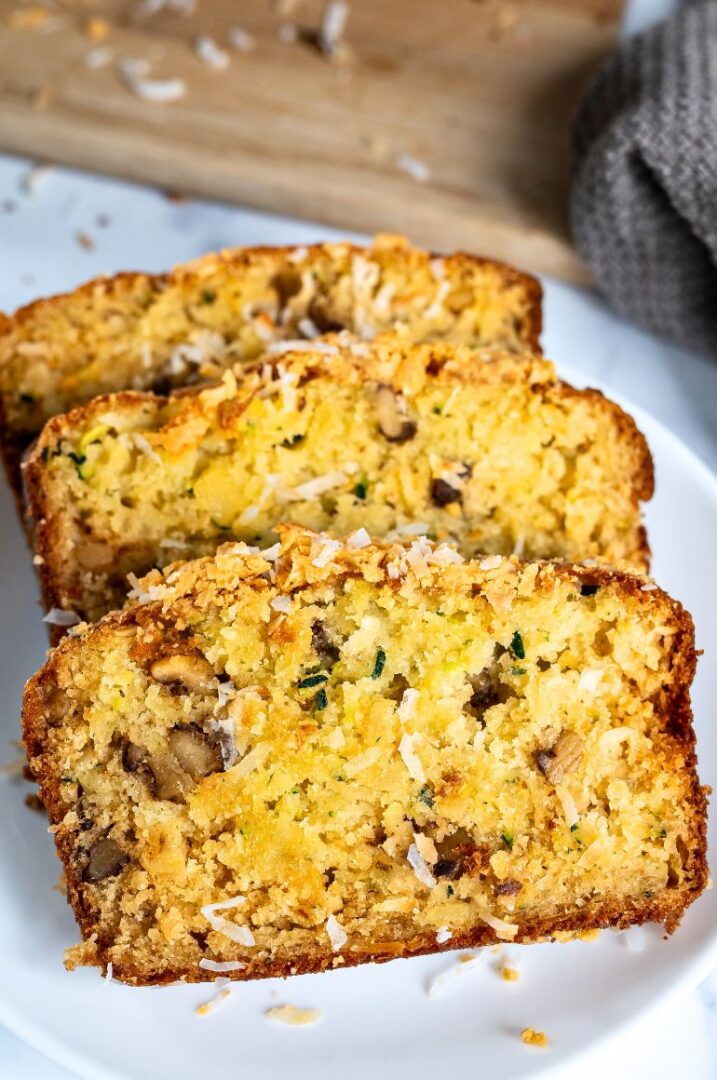 Simple & Moist Pina Colada Zucchini Bread Recipe – Tastilly