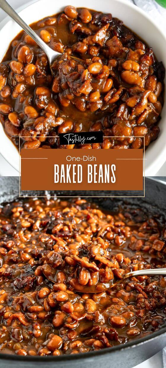 One-Dish Baked Beans: Easy Cleanup Perfect For Parties - Tastilly