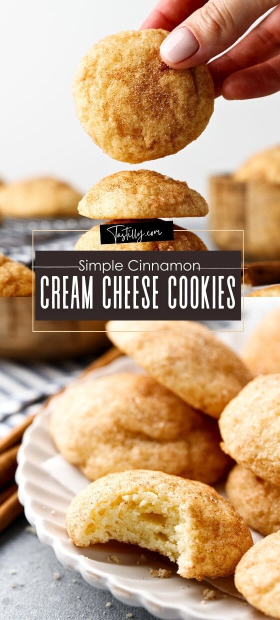 15-Min Prep: Simple Cinnamon Cream Cheese Cookies - Tastilly